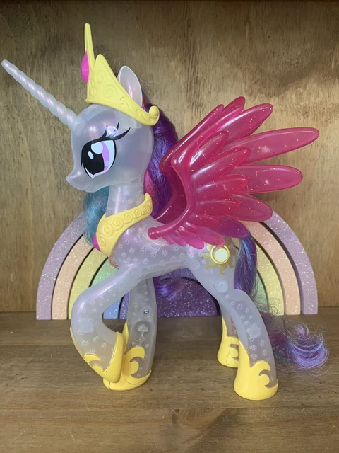MY LITTLE PONY Princess Celestia Light Up Talking Pony 🤍 £8.00 - PicClick UK