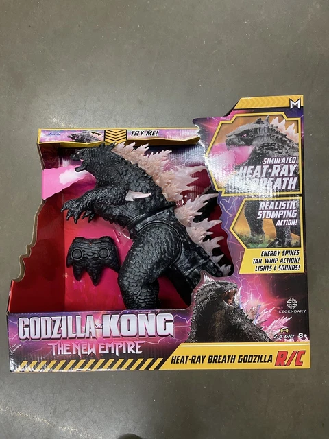 JADA GODZILLA X Kong: The New Empire - Heat Ray Breath Godzilla R/C ...