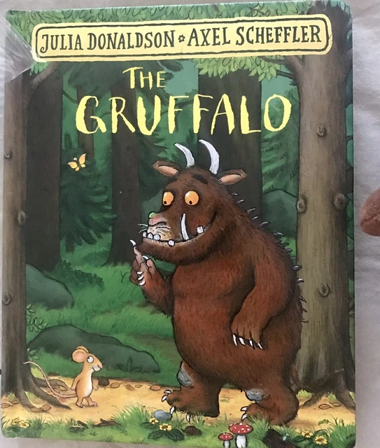 THE GRUFFALO PLUSH Toy & Book Julia Donaldson Axel Scheffler Ex Cond ...