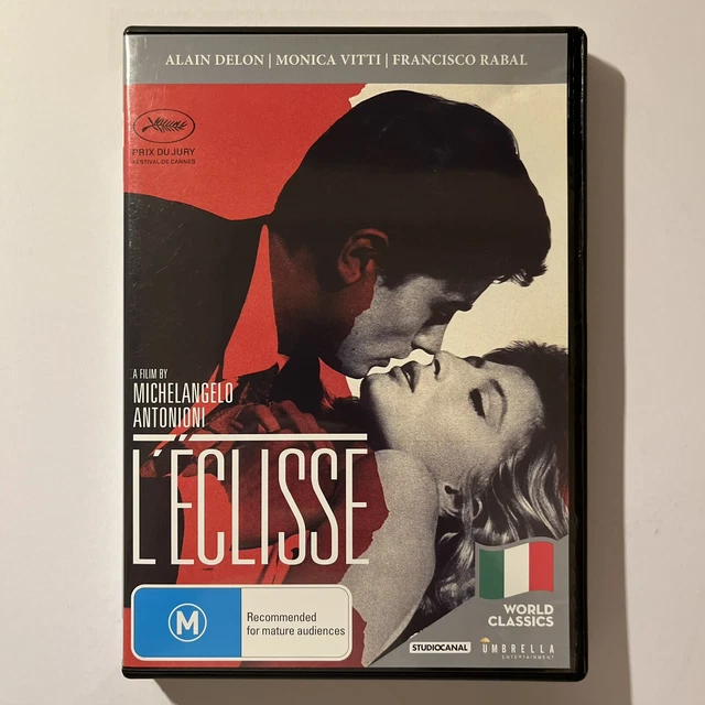L'ECLISSE DVD 1962 Region 4 NTSC Alain Delon Monica Vitti Italian World ...