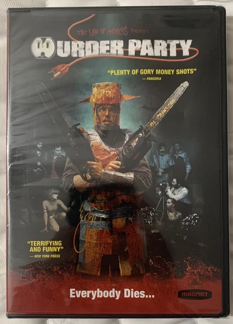 MURDER PARTY DVD Jeremy Saulnier OOP Horror Dark Comedy Cult Classic ...