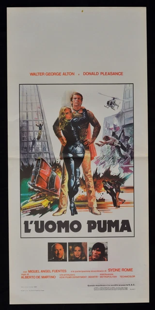 AFFICHE L'HOMME PUMA Superman Batman Marvel Superhéros Comics De ...