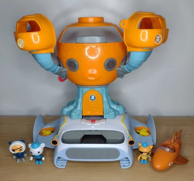 OCTONAUTS ABOVE & Beyond Octoray Playset Octopod Gup B Lights Figures ...