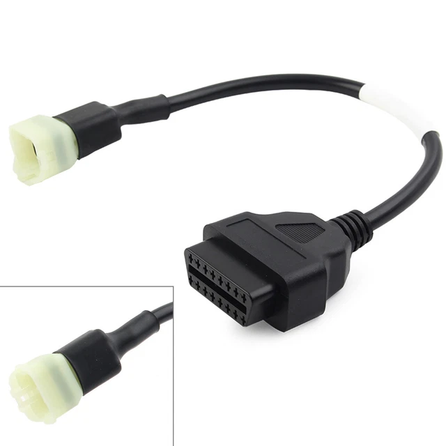 FIT KAWASAKI Z900 Z900RS 6 Pin OBD Connector Diagnostic Tool Adapter ...