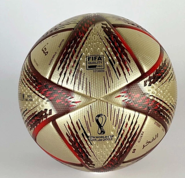 FOOTBALL FIFA WORLD Cup Qatar 2022 Match Ball Al Hilm Adidas Soccer ...