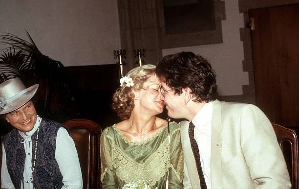 PETER MILLOWITSCH PARTNER Barbie Steinhaus wedding in Cologne Ger- 1981 ...