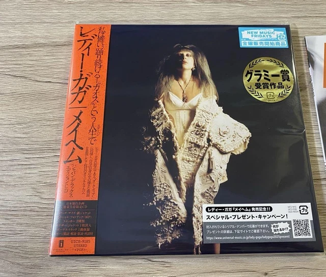 LADY GAGA MAYHEM Japan Deluxe Edition CD+Photobook+Stickers 7" Album ...