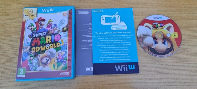JEU NINTENDO WII U " Super Mario 3D World " Pal Complet En Boite EUR 9 ...