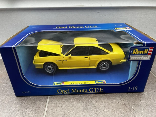REVELL OPEL MANTA GT/E gelb 1:18 OVP Rally EUR 95,89 - PicClick DE