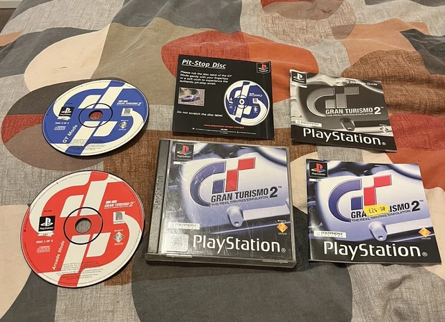 GRAN TURISMO 2 PS1 - Black Label Complete Good Condition £10.00 ...
