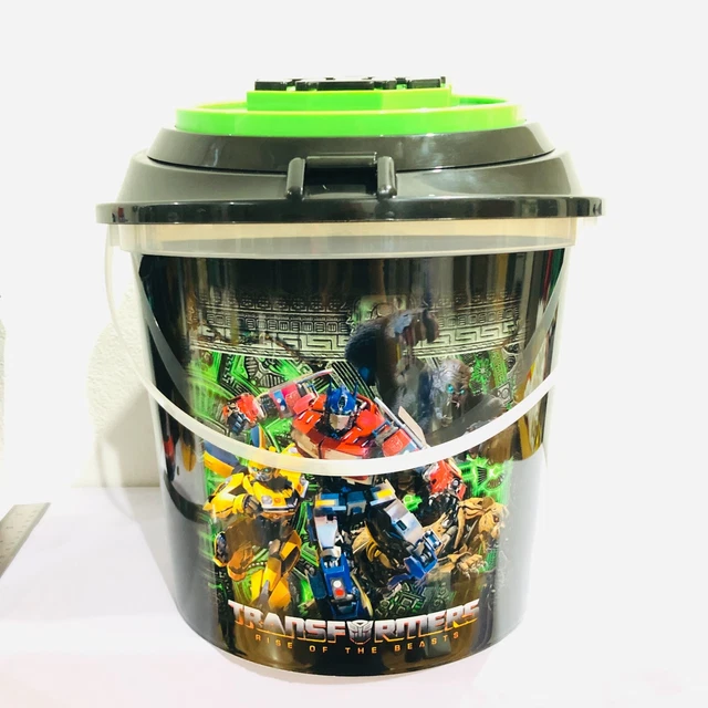 TRANSFORMERS RISE OF The Beasts Plastic Popcorn Bucket Big Size Movie ...