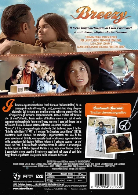 BREEZY (RESTAURATO IN Hd) (DVD) William Holden Michel Legrand Kay Lenz ...