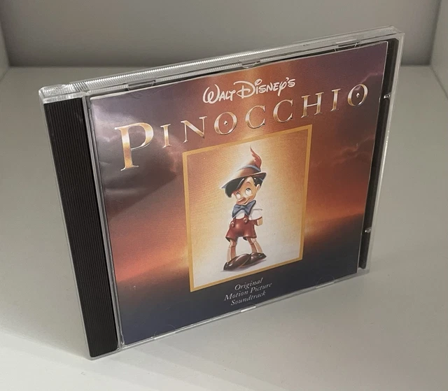 WALT DISNEY PINOCCHIO Original Soundtrack 1992 Edition £10.80 - PicClick UK