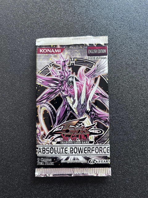 YU-GI-OH BOOSTER PACK Sealed Eng Absolute Powerforce First Edition EUR 20,00 - PicClick IT