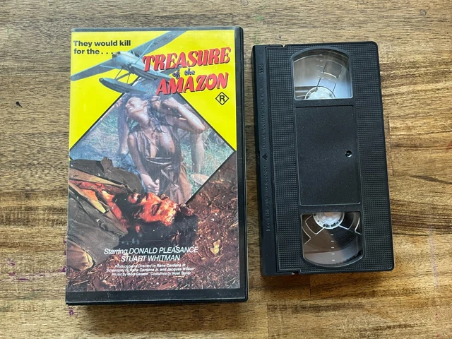 TREASURES OF THE Amazon VHS Donald Pleasance £6.10 - PicClick UK