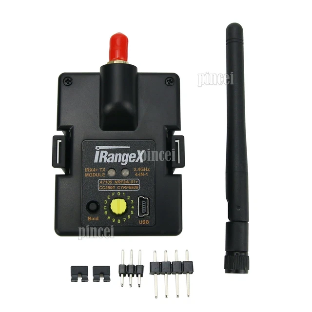 4-IN-1 STM32 MULTIPROTOCOL TX Module with Case for JR IRX4 Plus 2.4G ...