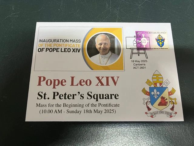 (944) 18-5-2025 - Pope Leo XIV pontificate inauguration mass (G) $12.00 - PicClick AU