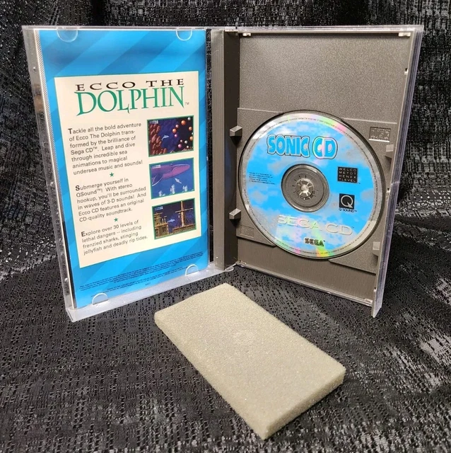 SONIC CD SEGA CD 1993 *Small Crack On Outer Ring See Pics. $130.00 ...