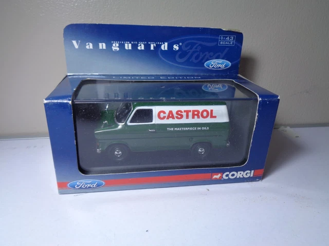 CORGI VANGUARDS VA06619 FORD TRANSIT VAN CASTROL Scale 1:43 $12.60 ...
