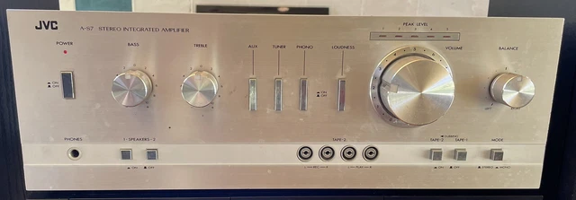 JVC A-S7 50W into 8Ω Amplifier circa 1979 Vintage Retro has a Turntable ...