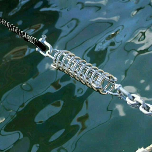 4X BOAT SHOCK absorber anchor spring boat tension damper spring made of ...