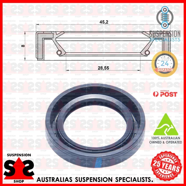 SHAFT SEAL, DRIVE Shaft Suit TOYOTA Hilux 2.2 4WD (YN67) HILUX IV ...