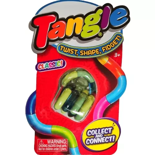TANGLE FIDGET TOY | Classic Green / Forest |Twist | Autism ADHD ...