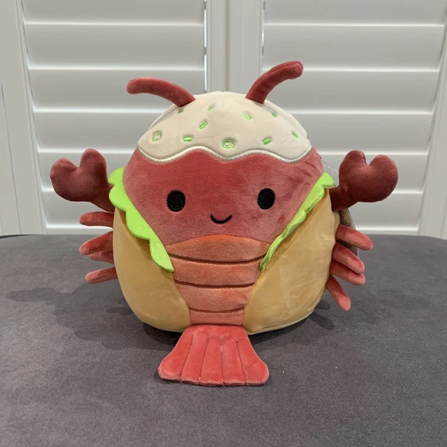 SQUISHMALLOW 7.5” LORONO The Lobster Roll Kelly Toy BNWT £16.99 ...