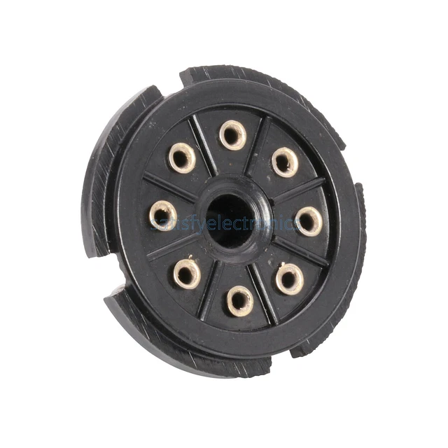 5PCS 8PIN OCTAL Bakelite Tube Base Socket Saver Adapter for EL34 EL34 ...