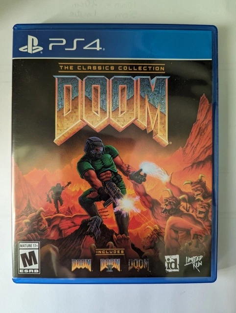 DOOM THE CLASSICS Collection - Sony Playstation 4 PS4 - Limited Run £40 ...