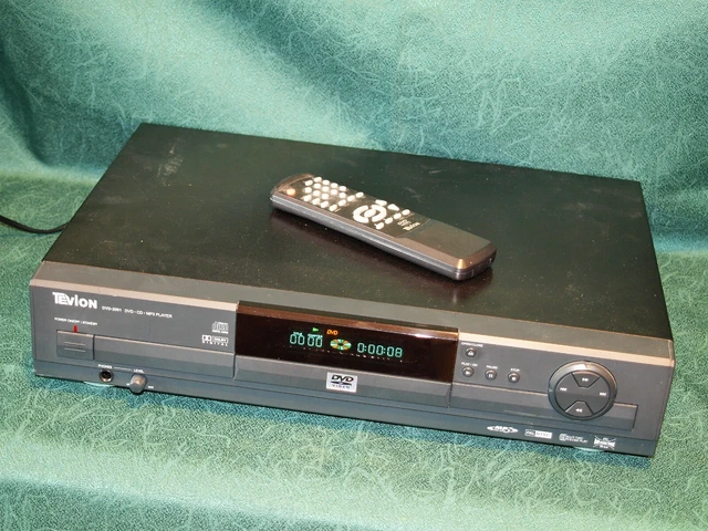 TEVION DVD-2001 - DVD/CD/MP3 Player - mit Fernbedienung EUR 9,99 ...