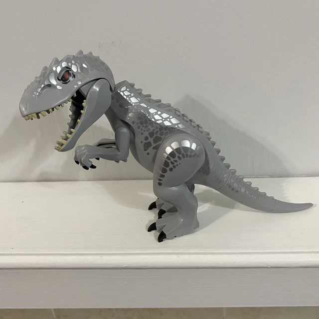 LEGO JURASSIC WORLD Indominus Rex Dinosaur Silver Spots IndoRex02 from ...