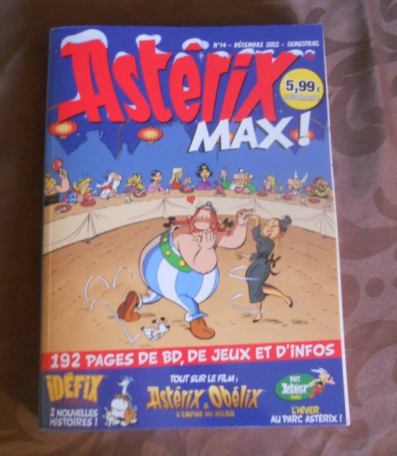 ASTERIX MAX! N°14 BD décembre 2022 hachette EUR 6,00 - PicClick FR