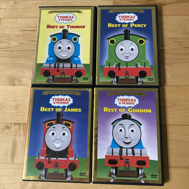 THOMAS & FRIENDS DVD Lot Best Of Thomas,Percy,James & Gordon Collector ...