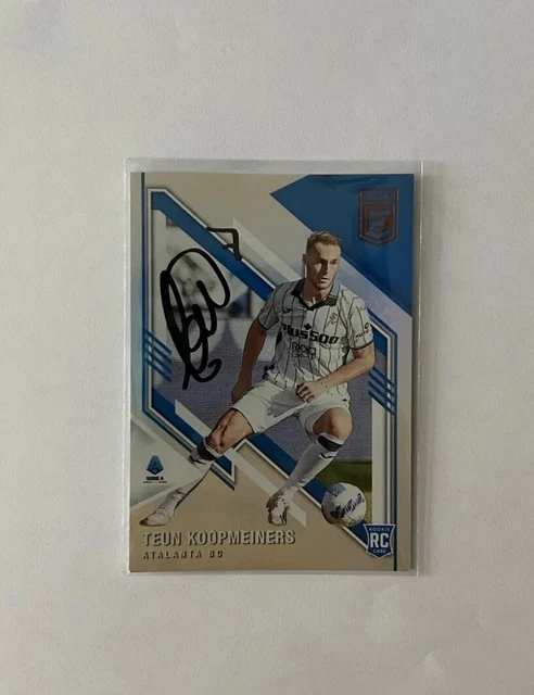 CARTA KOOPMEINERS ATALANTA Autografata Signed Calcio Photo Autograph ...