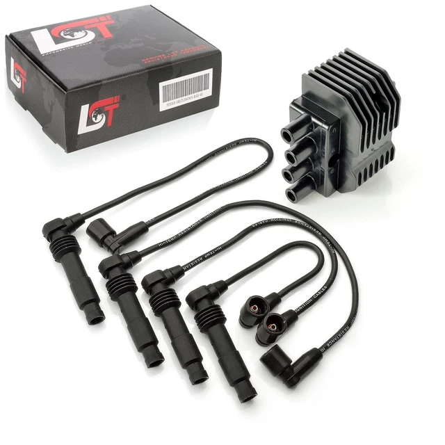 ZÜNDKABELSATZ + ZÜNDSPULE Zündmodul Zündeinheit für Opel Astra F 1.4 Astra G 1.6 EUR 47,49 ...