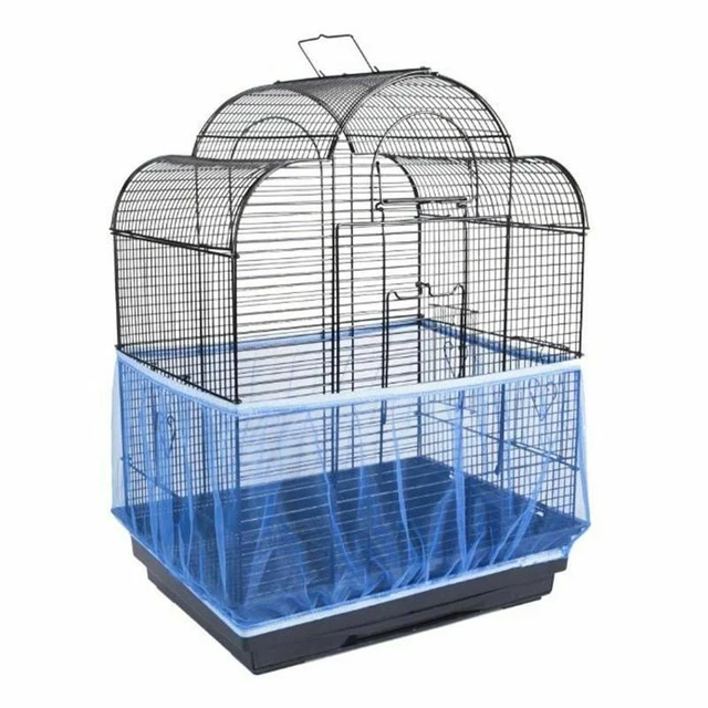 BIRD CAGE CATCHER Guard Birdcage Cover Nylon Mesh Net for Parrot ...