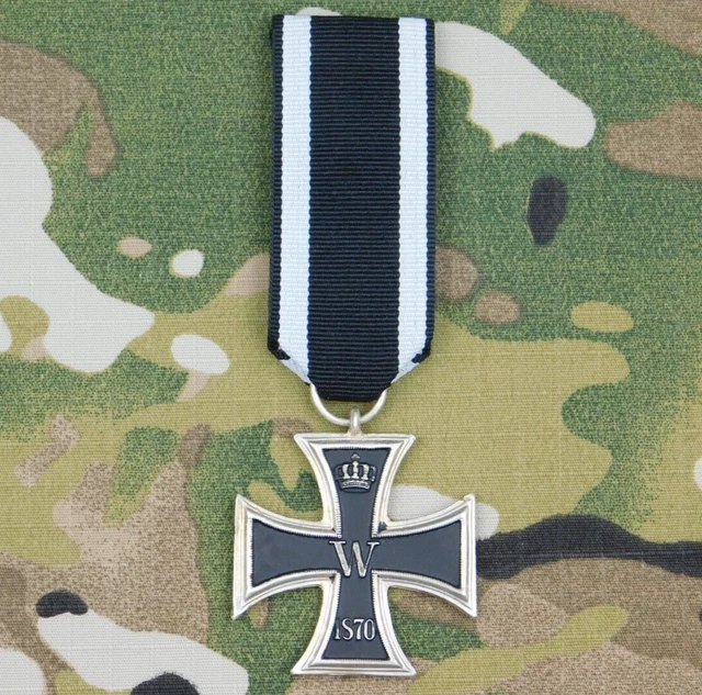 1365 MÉDAILLE DE Croix De Fer Allemande Ek2 2E Classe 1813 1870 ...