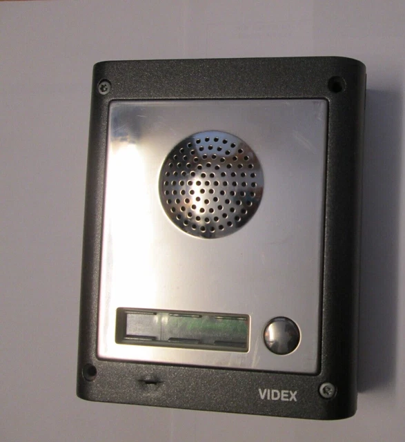 PANNEAU D'INTERPHONE DE Porte Audio Videx EUR 103,37 - PicClick FR