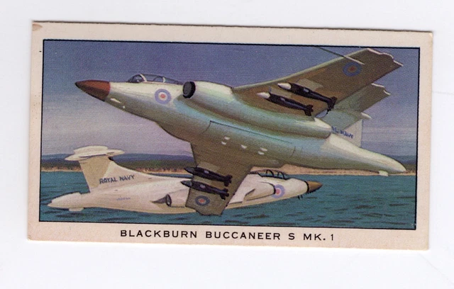 KELLOGGS CEREAL. BRITISH Military Aircraft 1950s. #15 Blackburn ...