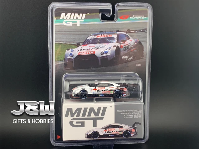 MINI GT NISSAN GT-R Nismo GT500 #3 NDDP Racing w/ B-Max 2021 Super GT ...