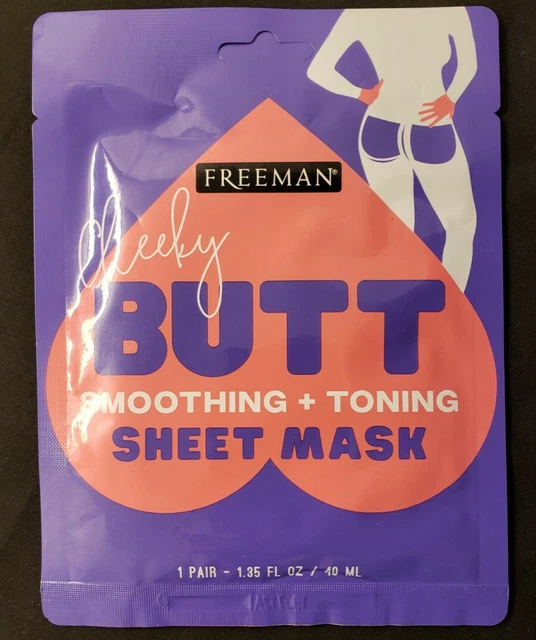 1 - FREEMAN Cheeky Butt Smoothing Toning Sheet Mask $6.99 - PicClick