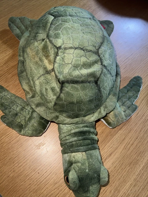 HAMLEYS TURTLE PLUSH approx 16” Nose to Tail across tummy £8.99 ...