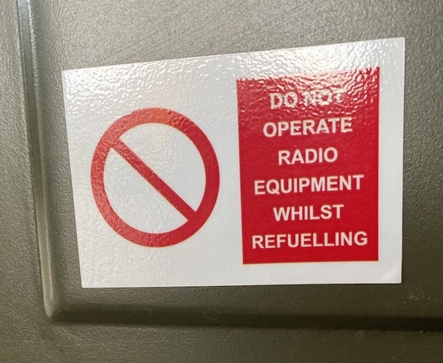 LAND ROVER WOLF WMIK SNATCH FUEL WARNING MILITARY VEHICLES FILLER ...