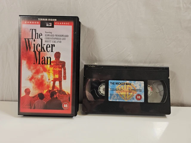 THE WICKER MAN Terror Vision VHS video release - SEALED TAPE! £49.99 ...