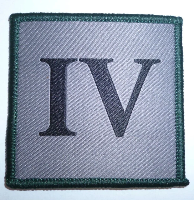 BRITISH ARMY RANGER Regiment 4Th Battalion Tactical Recognition Flash ...