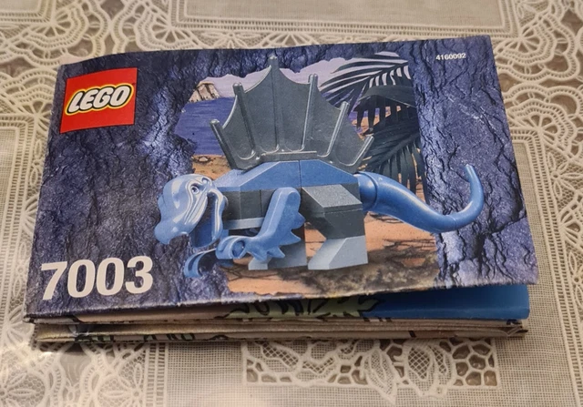 LEGO DINOSAURS: BABY Dimetrodon (7003), COMPLETE SET + INSTRUCTIONS, NO ...