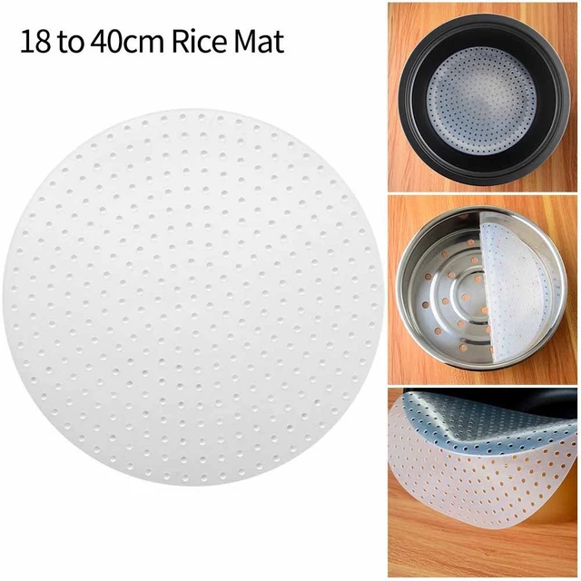 SILICON PAD RICE Cooker Heat-resistant Kitchen Safe 18-40cm Thickening ...