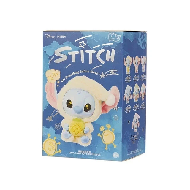 LABUBU TIPO STICH 17cm Eat Something Before Sleep Series Vinyl Figure ...