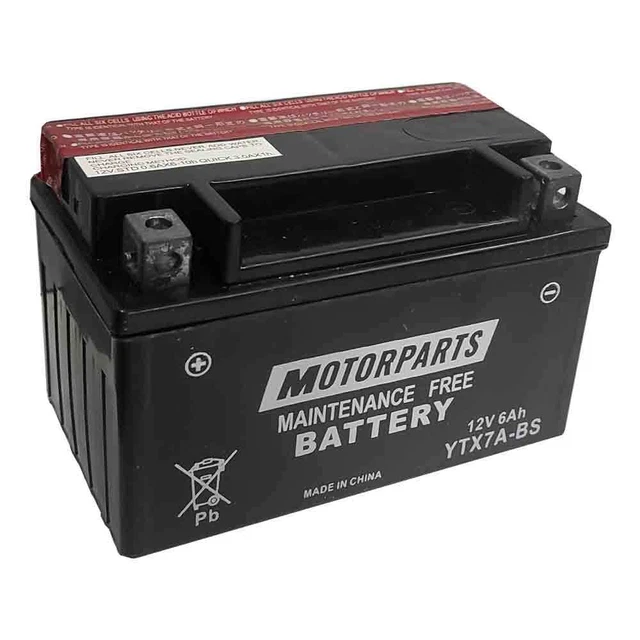 BATTERIA MOTORPARTS PER Kymco Agility 125 R12 2013 - YTX7A-BS EUR 26,85 ...